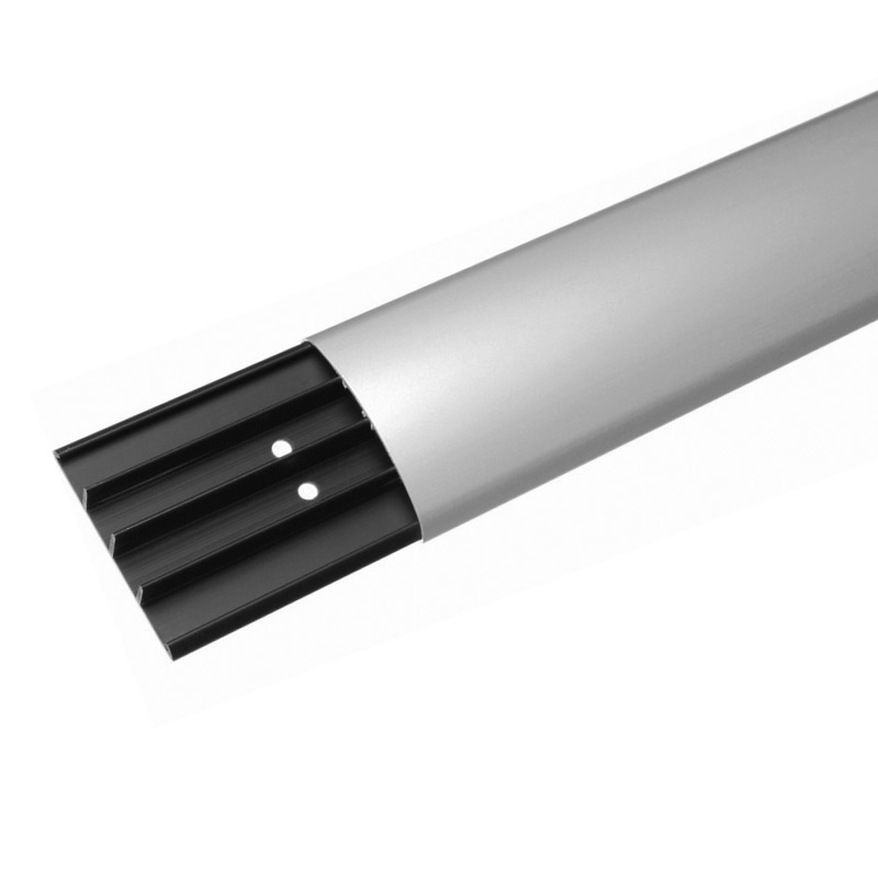 Floor cable cover - plastic / aluminium - verpas