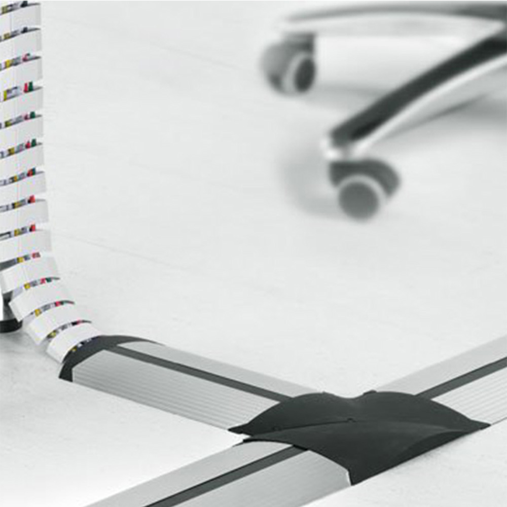 Floor cable cover Evoline® Bridge - aluminium - verpas