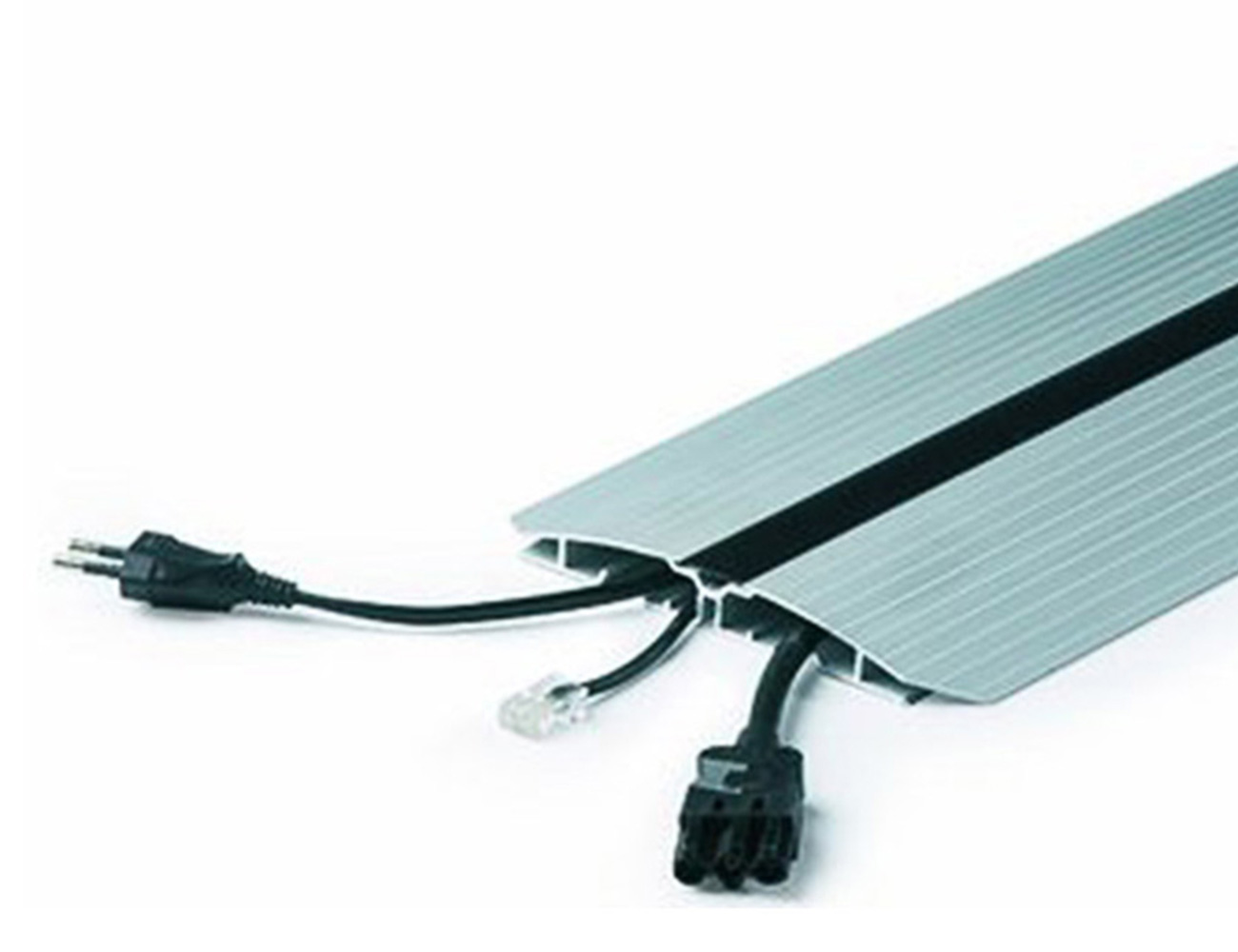 Floor cable cover Evoline® Bridge - aluminium - verpas