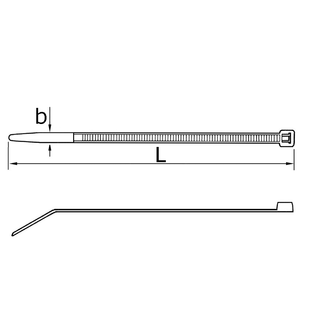 Coloured Cable Ties & Tyraps in various Colours & Sizes