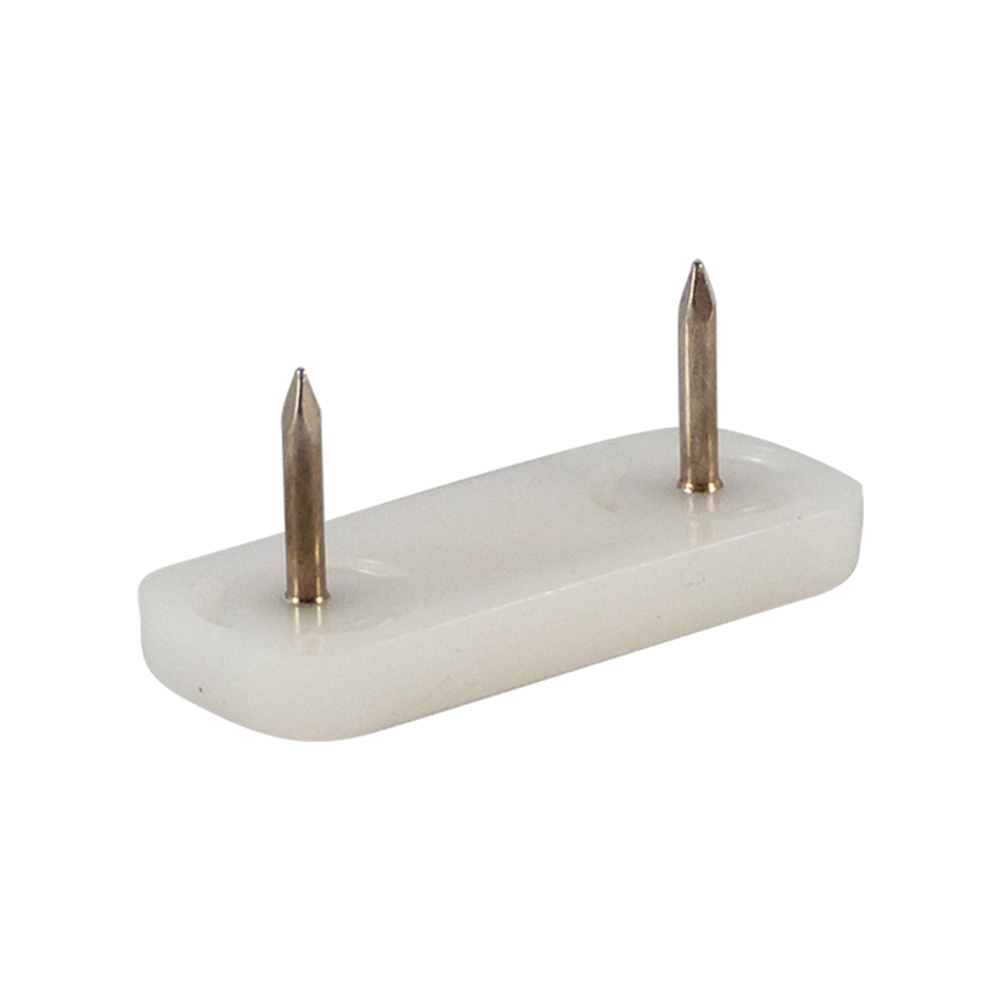 Rectangular nail-on glides - plastic pad - verpas