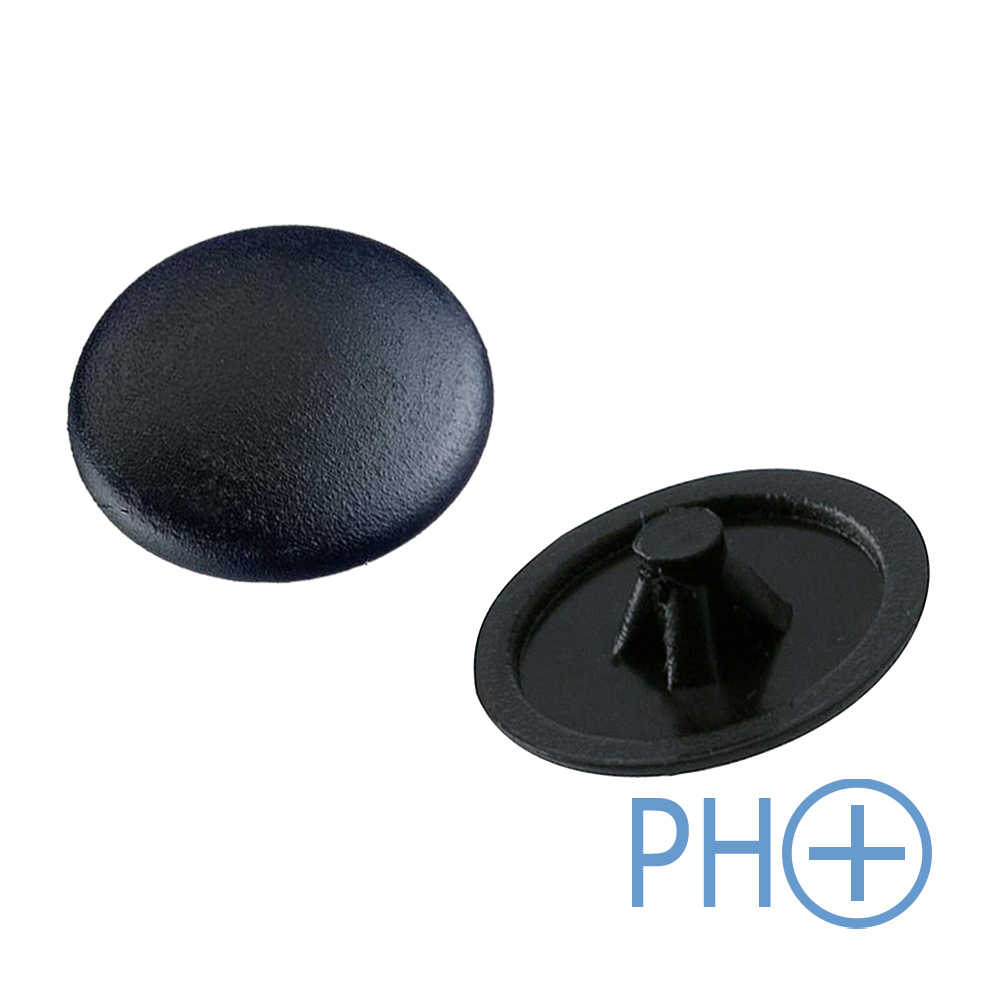 Decorative press in finishing caps for Phillips screws - verpas