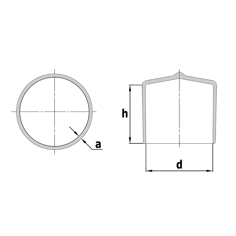 Screw thread covers for thread protrusions by screw and bolt tips