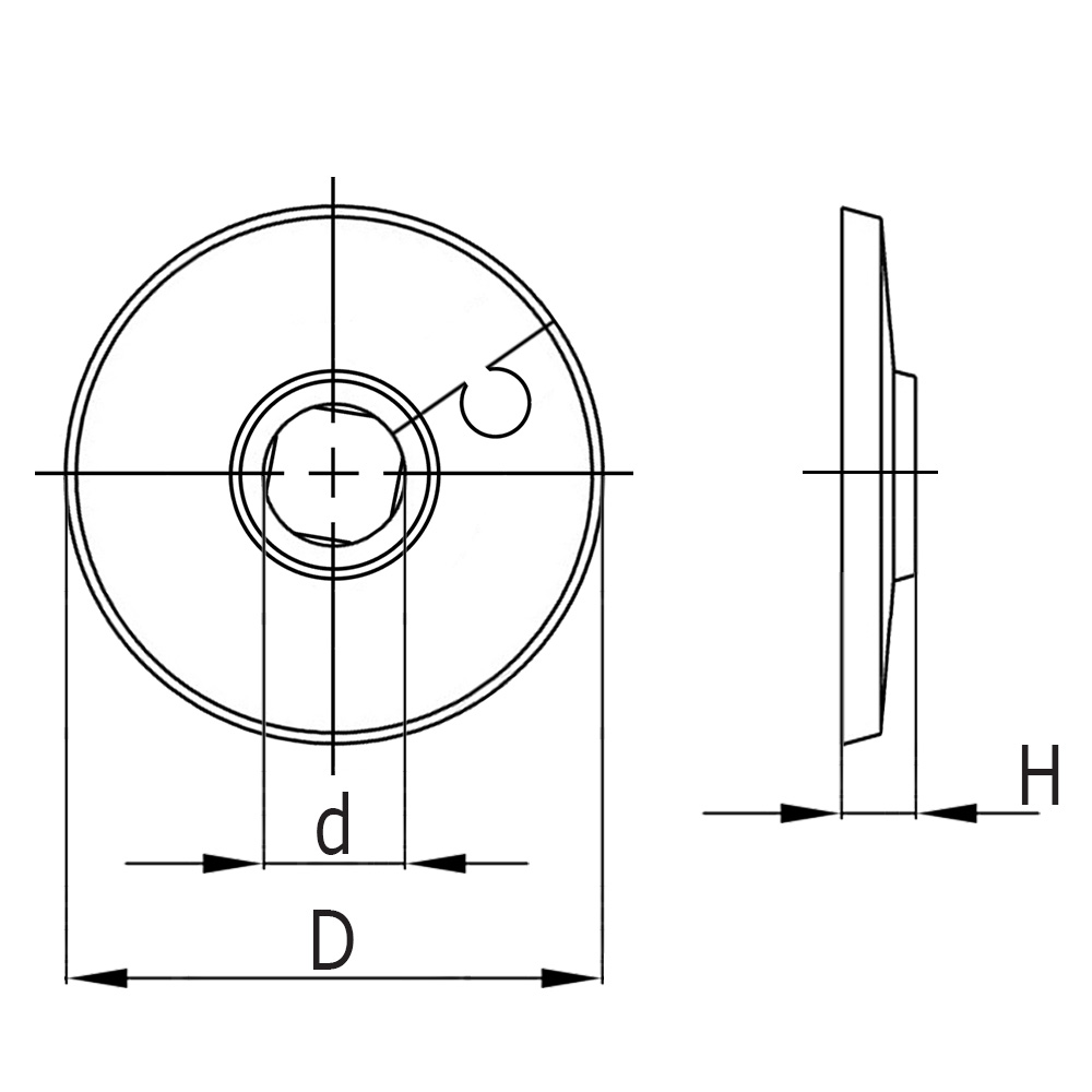 Round pipe collars - Snap-fit - verpas