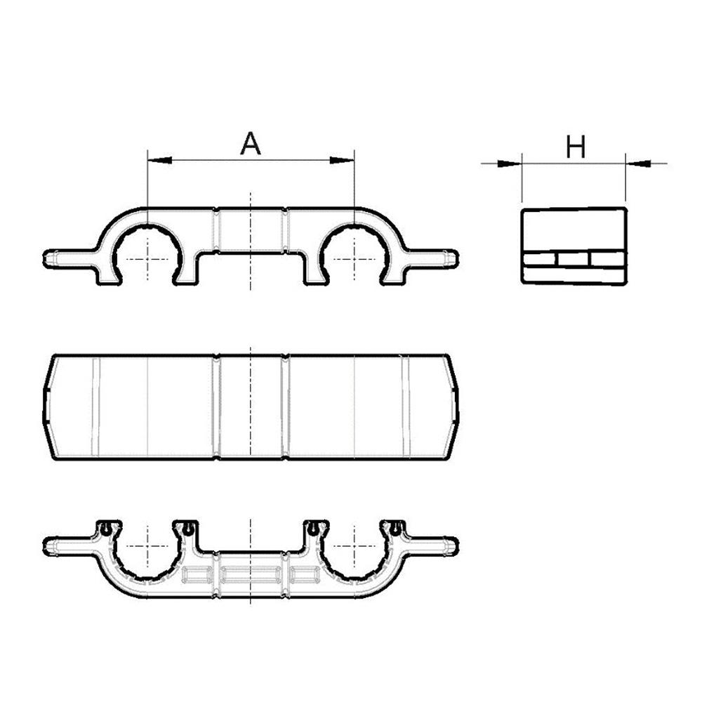 Chair connectors – round tube - verpas