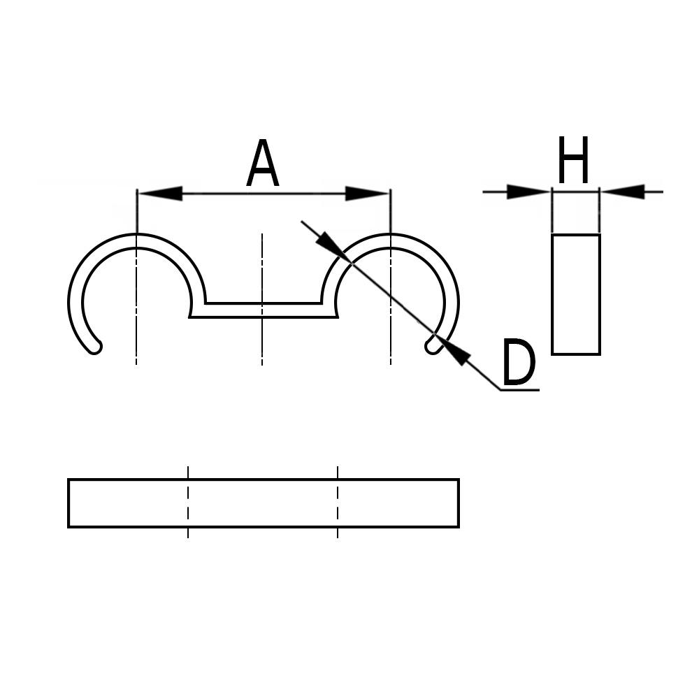 Chair connectors – round tube Ø22mm - verpas
