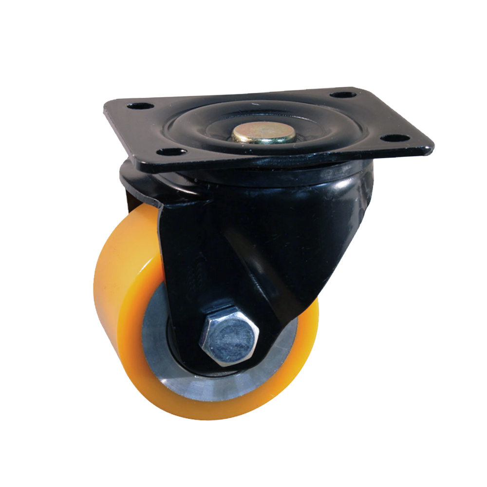 Mini Heavy-duty apparatus swivel castors - mounting plate - verpas