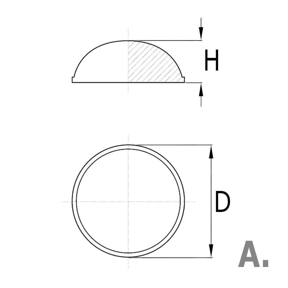 EVA bumpers - anti-slip - self-adhesive - verpas