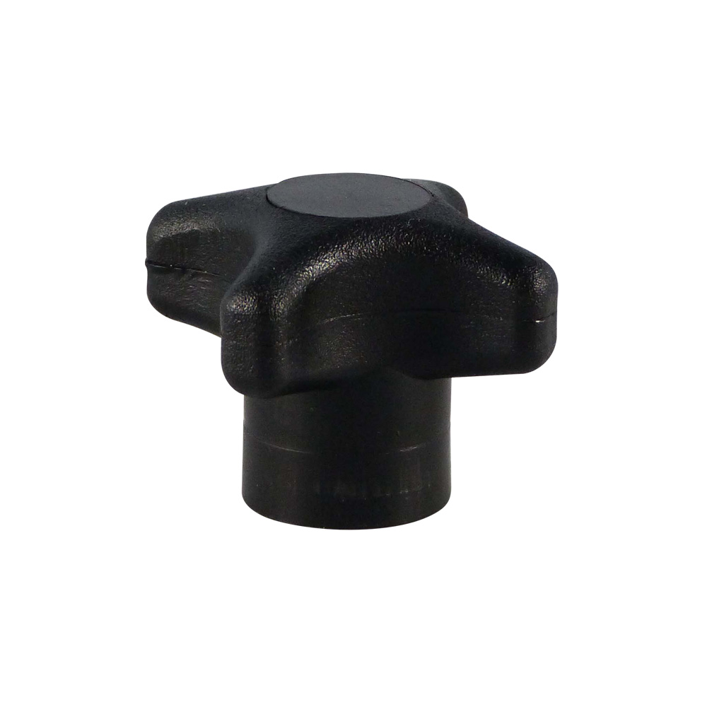 PP 4-lobe knob - DIN 6335 – threaded insert - verpas