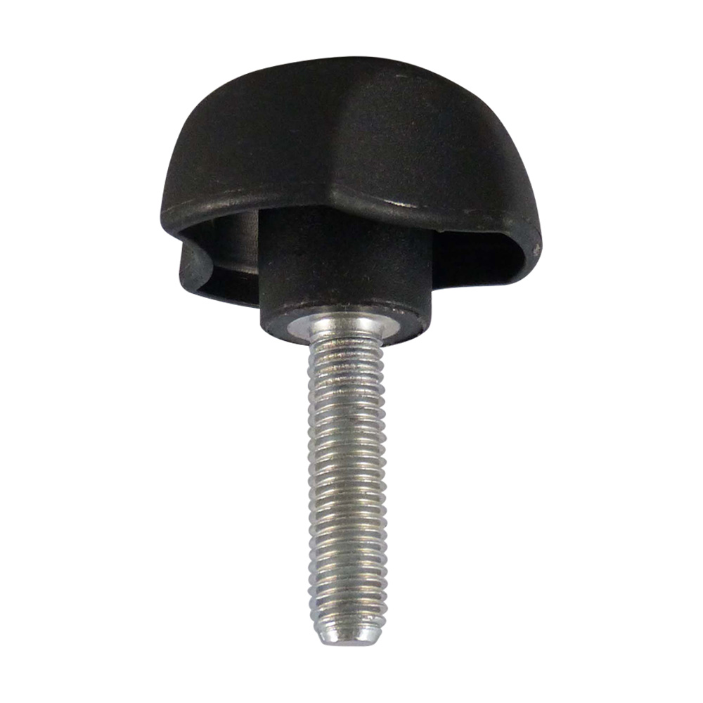 Star knob 3-lobe - PA – threaded stud - verpas