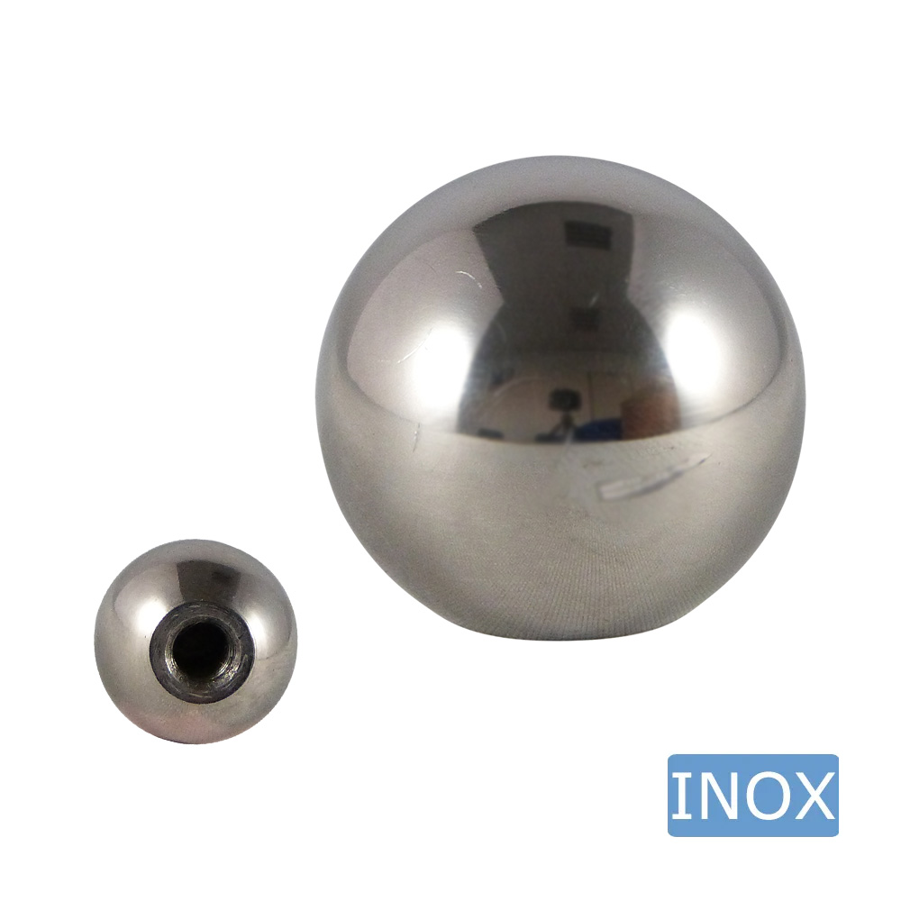 Stainless steel ball knob– DIN 319 - tapped blind hole - Verpas B.V.
