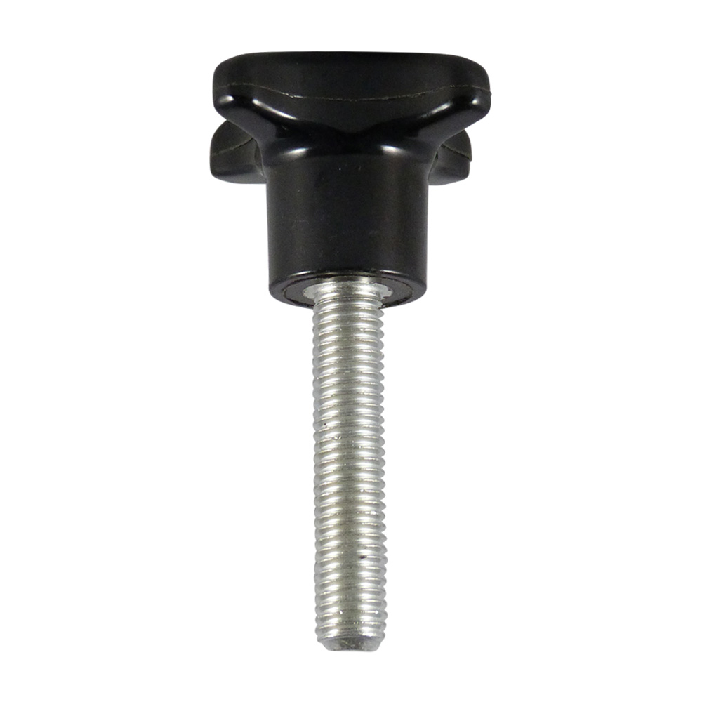 Bakelite 4-lobe knob - DIN 6335 – threaded stud - verpas