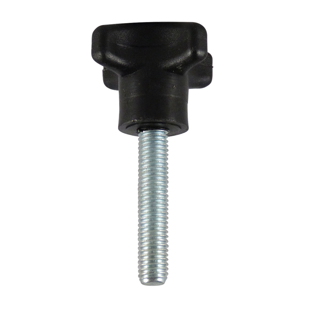 PP 4-lobe knob - DIN 6335 – threaded stud - verpas