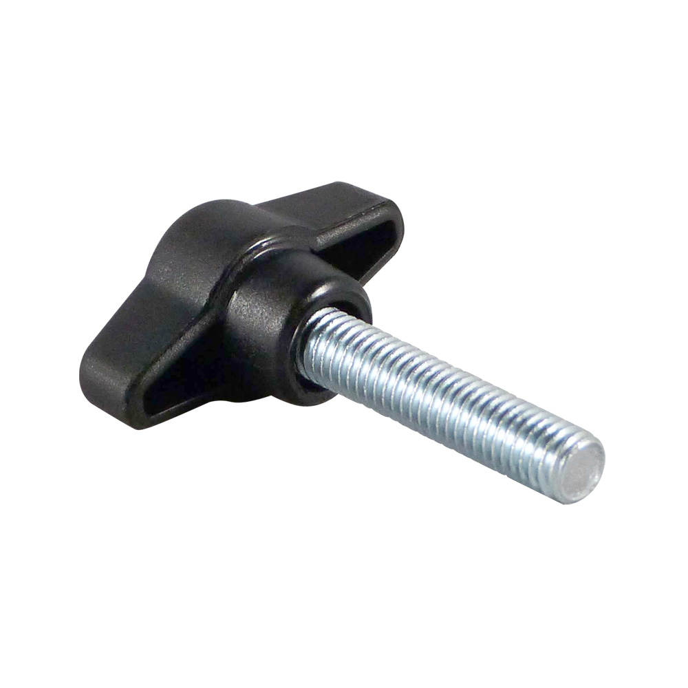 Wing nut Model 3 - PA - threaded stud - verpas