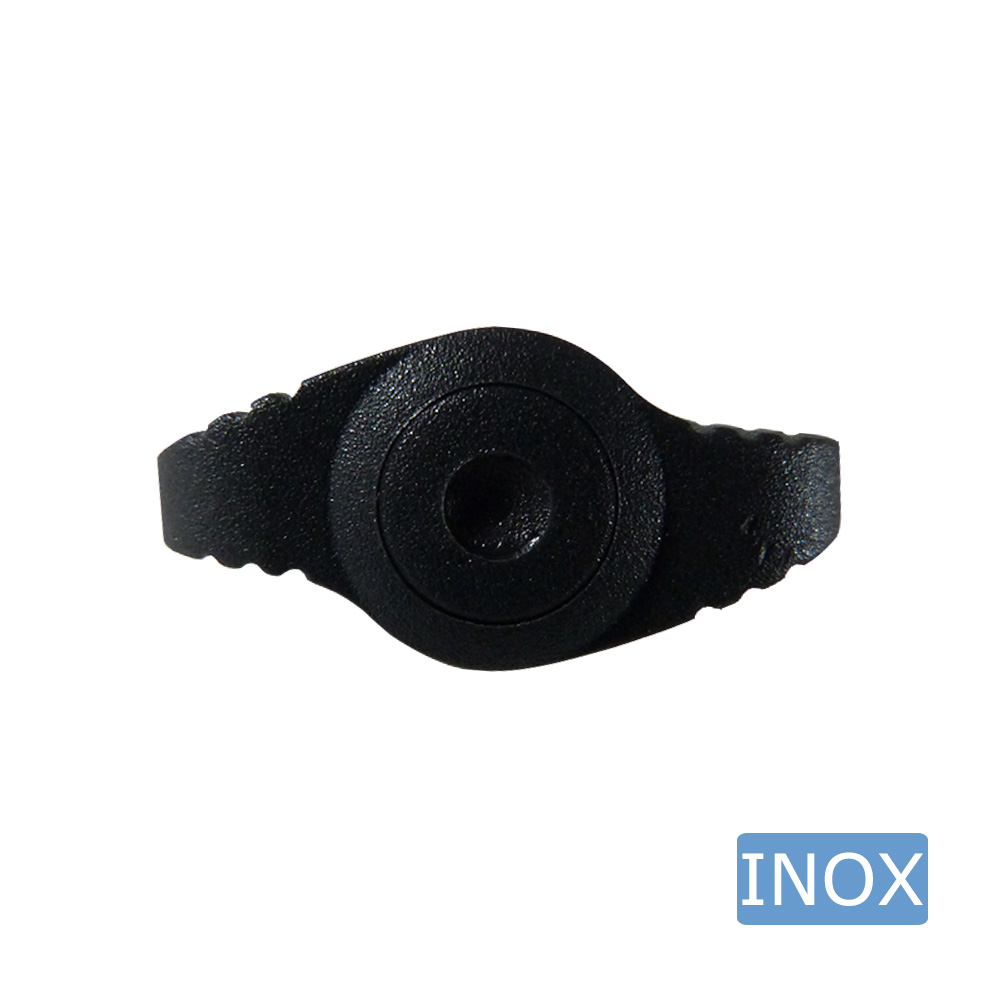 Wing nut Model 4 - PA - metal thread insert stainless steel A2 - verpas