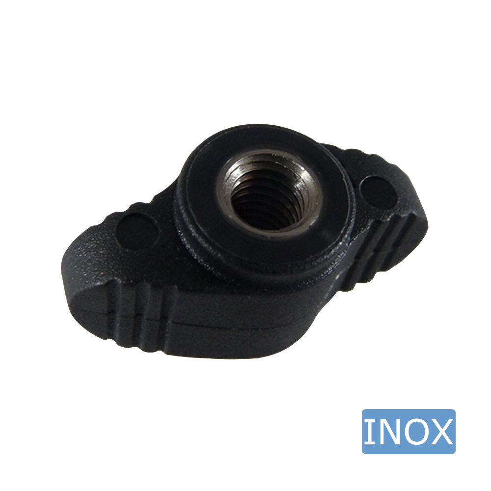 Wing nut Model 4 - PA - metal thread insert stainless steel A2 - verpas