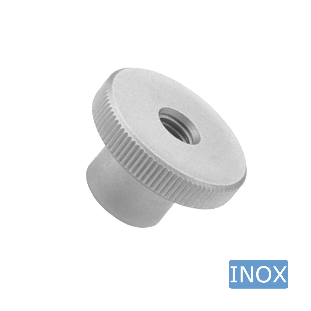 Knurled nut high type - stainless steel - DIN 466 - verpas
