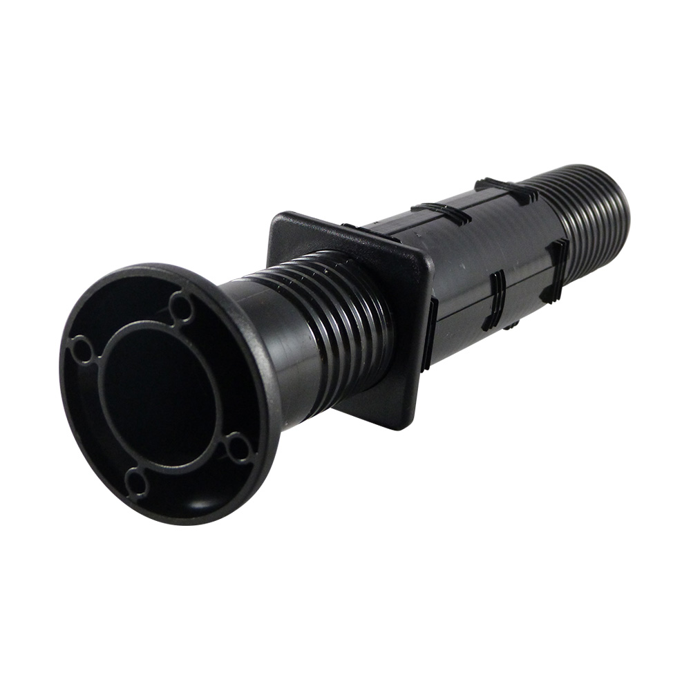 Height-adjustable inserts for 50 x 50 mm and 60 x 60 mm box-section pro