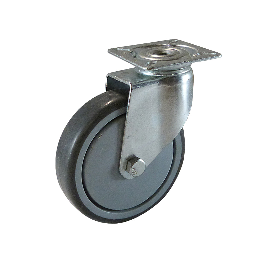 Apparatus swivel castors - mounting plate - verpas