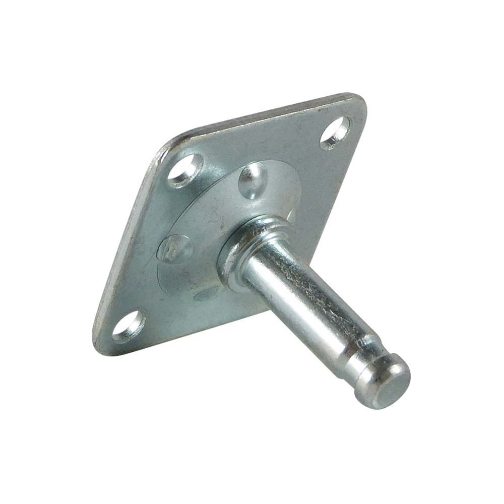Mounting plate for furniture castors - verpas