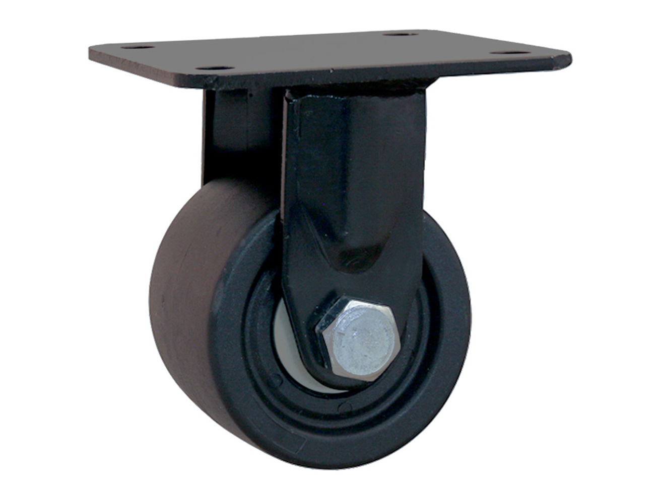 Mini heavy-duty castors - max 600 kg – all black - verpas